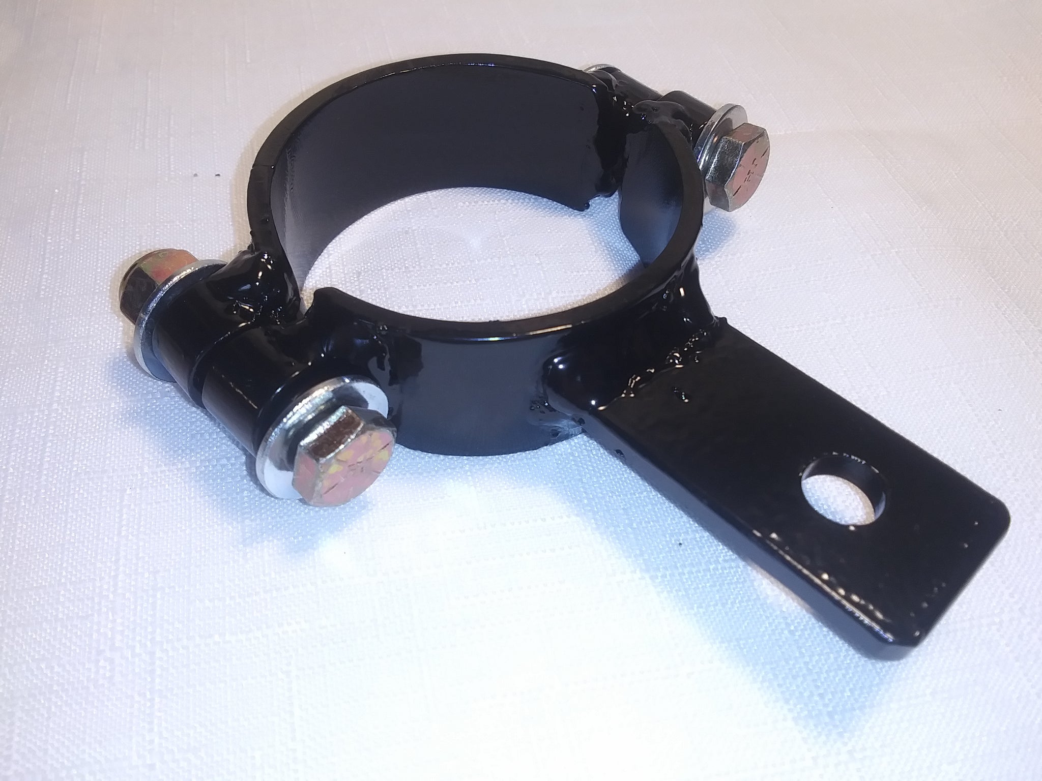 2-1/4" I.D. Sidecar Steering Damper Motorcycle Fork Clamp Mount for Ha ...