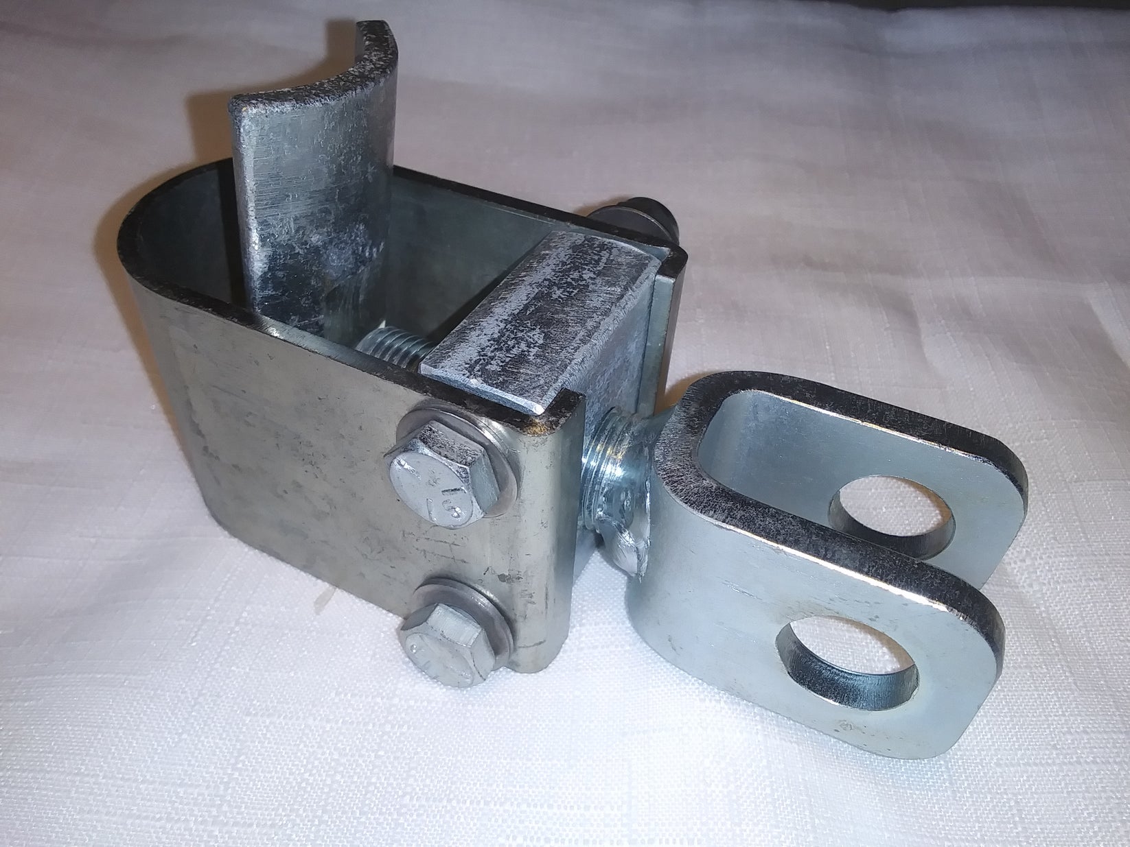 1-1/2" Clevis Heim Joint Lower Mount U-clamp Assembly Motorcycle Frame ...