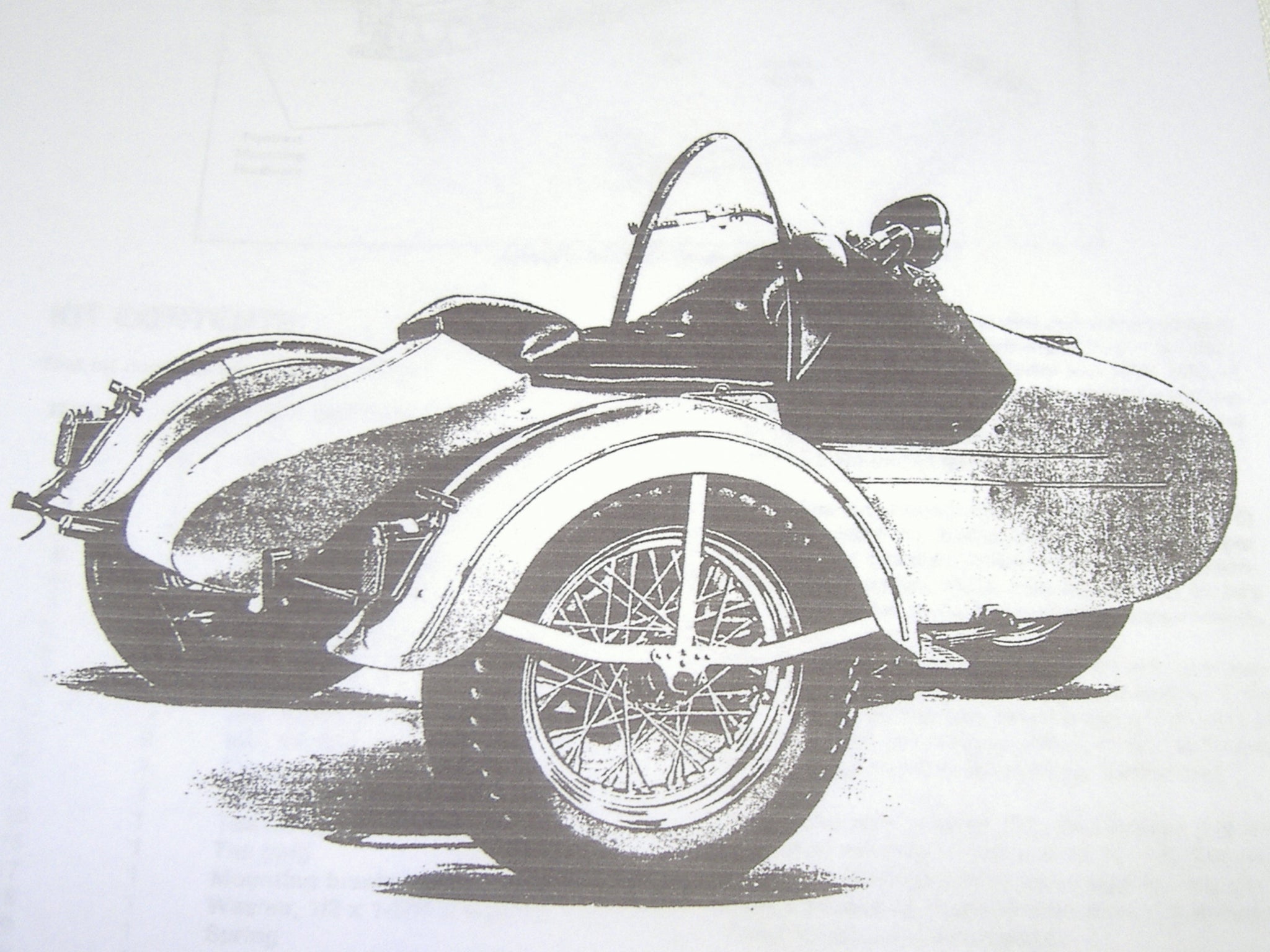 Harley-Davidson 1936-1979 Sidecar Set Up Manual – florida-sidecar-products